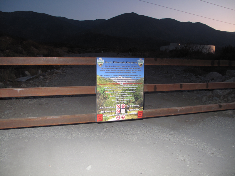 Etiwanda Ridge, Joe Elliot Campground, Deer Canyon Loop - EISPIRATEN